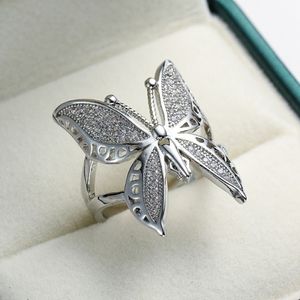 Jewelry | Sterling Silver Butterfly Ring | Poshmark